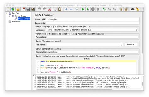 how to run code from a jar file inside a jmeter project