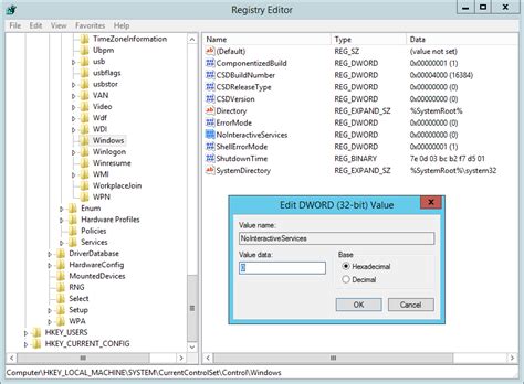 qanda why doesn t allow service to interact with desktop work the