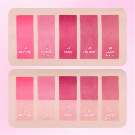 Dasique Water Blur Tint Berry Smoothie Collection 06 10 เดซีค ลิปทินท