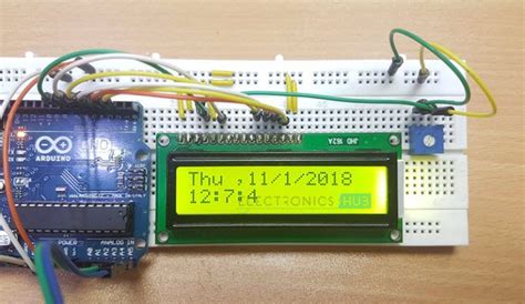 arduino real time clock rtc tutorial using ds1307 real