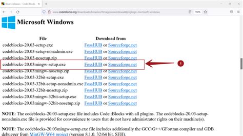 install codeblocks ide on windows 11