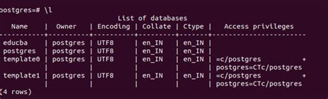 postgres dump database examples with code implementation