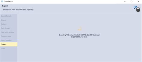 sql server database tables export and import methods