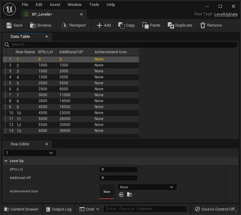data driven gameplay elements in unreal engine unreal engine 5 1