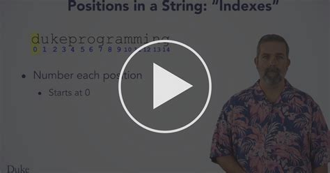 positions in strings strings in java coursera