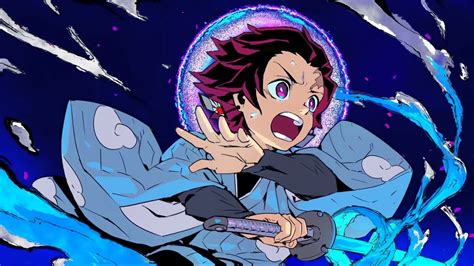 Tanjiro Water Breathing Wallpapers Wallpaper Cave