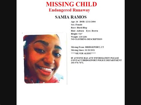 Bridgeport Teen Reported Missing Police Ask For Help Bridgeport Ct
