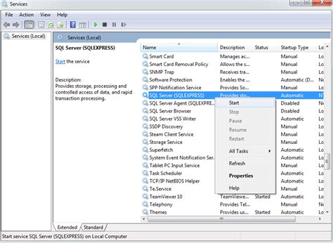 cara mengatasi error 26 sql server a network related or