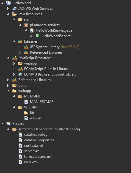 jakarta ee first helloworld servlet with java lang