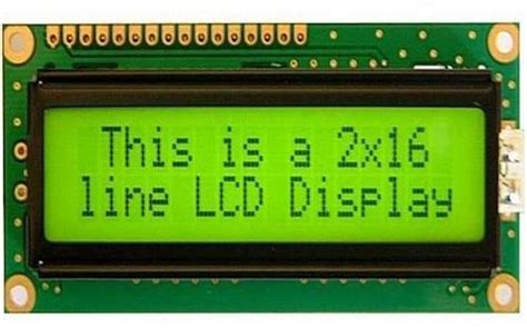 16x2 lcd display liquid crystal display module एलसीडी मॉड्यूल in