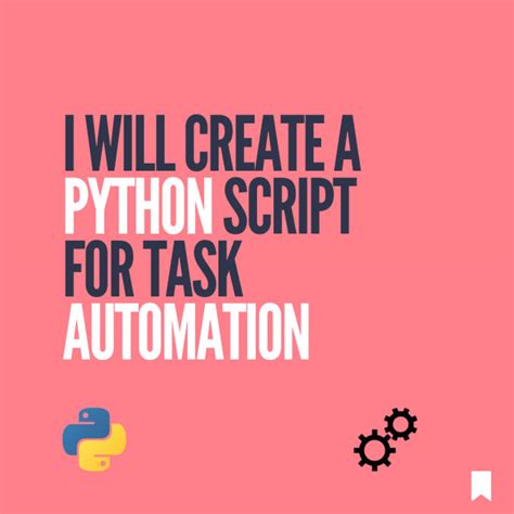 create python scripts for task automation by harryomollo fiverr