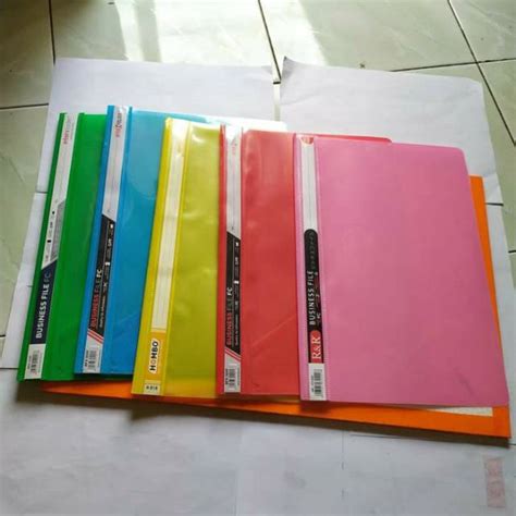 Jual Map Snelhecter Plastik Business File Folio 1 Lusin Indonesia