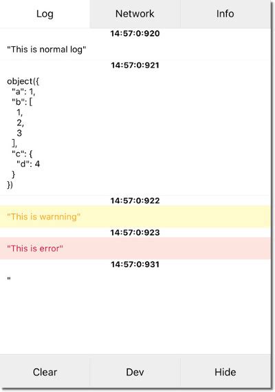 [logging] how to do logging in react native syntaxfix