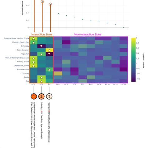 Heat Map Of The Interaction Principle Component Analysis Ipca
