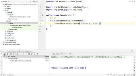 writing tests with junit 5 the intellij idea blog