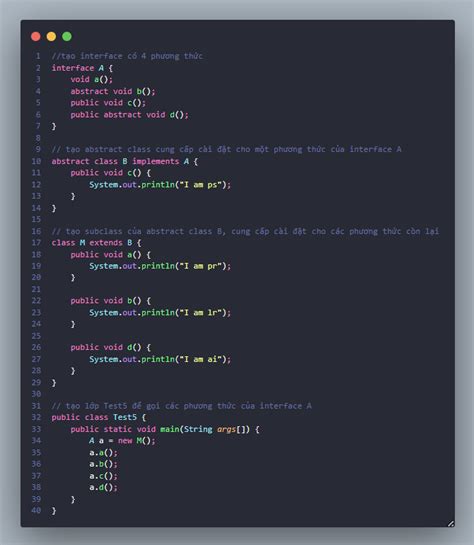 Facode Ngôn Ngữ Java Sự Khác Nhau Giữa Abstract Class Và Interface