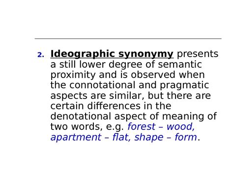 Semantic Classification Of Words Lecture 7 Semantic