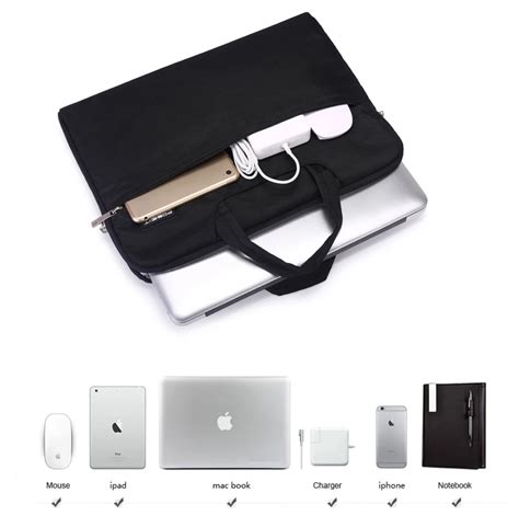 Laptop Case Notebook Tablet Nylon Sleeve Carry Case Cover Bag For