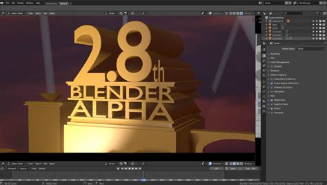 3d model 20th century fox blender 28 template cgtrader