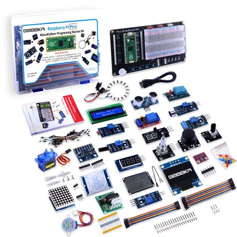 Buy Geeekpi Raspberry Pi Pico Micropython Programing Kit With Raspberry