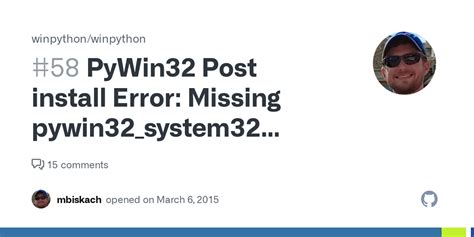 pywin32 post install error missing pywin32 system32 folder in lib site