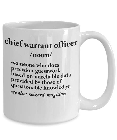 Chief Warrant Officer Definition Funny Chief Warrant Officer Etsy