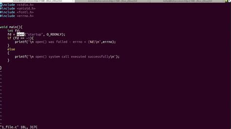 linux system programming open system call youtube