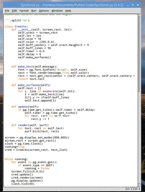 vertically scrolling text on python coding tools and resources hot