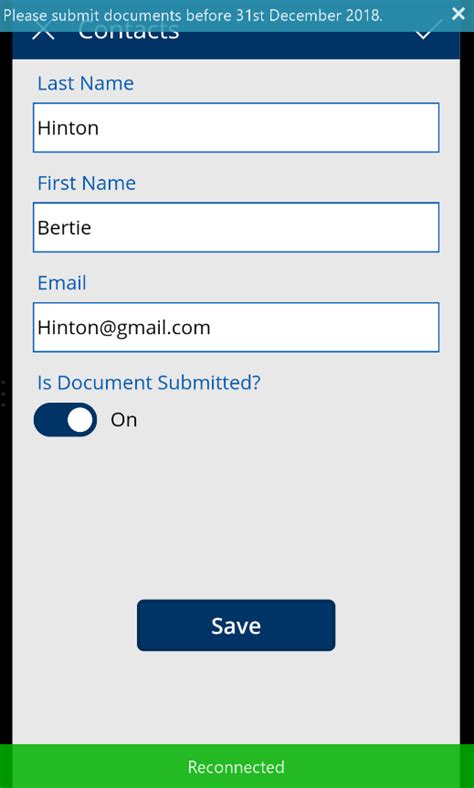 notify functions in canvas power app microsoft dynamics 365 crm tips