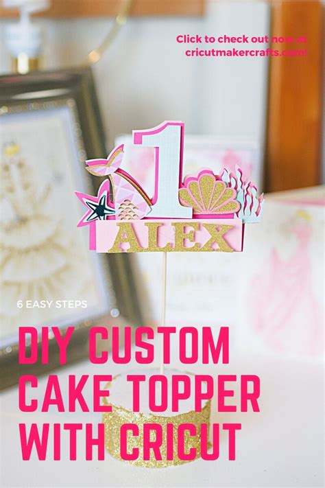 How To Make Cake Topper With Cricut Jav Sid
