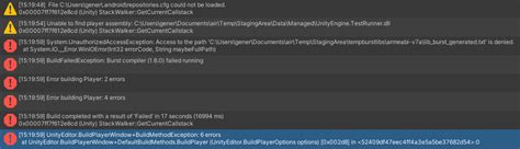 cant build android app bundle because of errors questions and answers