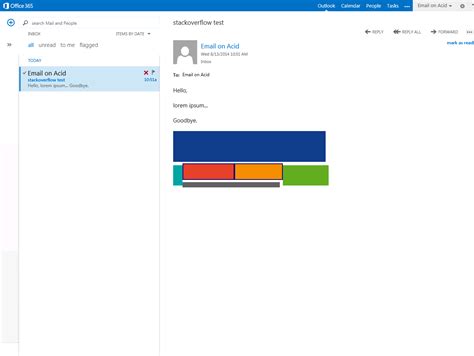 css html email office 365 owa table rendering error stack overflow