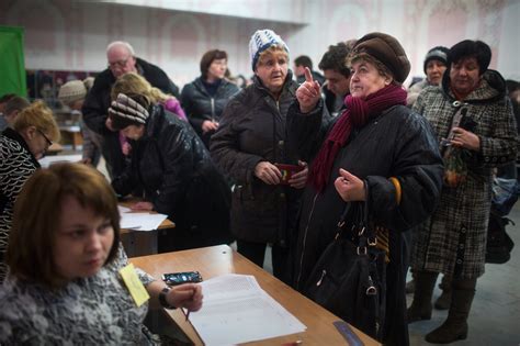 Crimea Votes To Secede From Ukraine As Russian Troops Keep Watch The