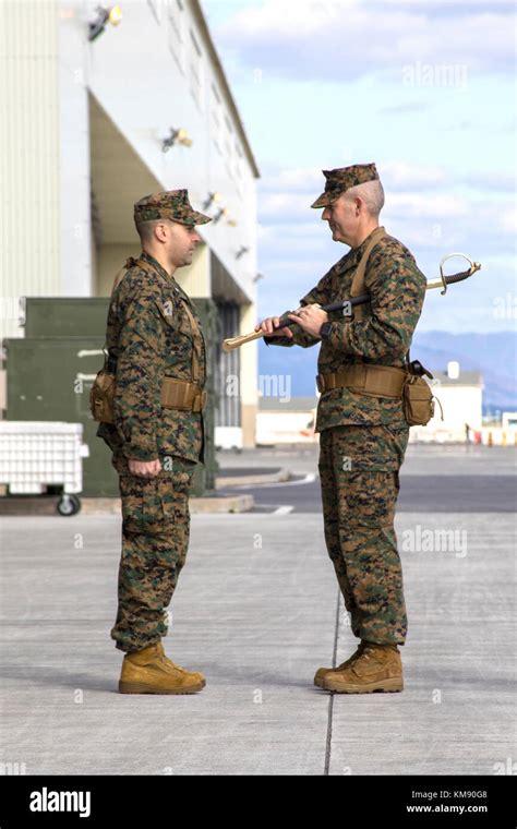 U S Marine Corps Sgt Maj Jason L Kappen Right Outbound Sergeant