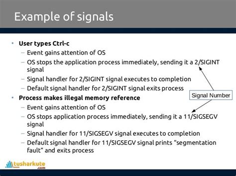 signal handling in linux
