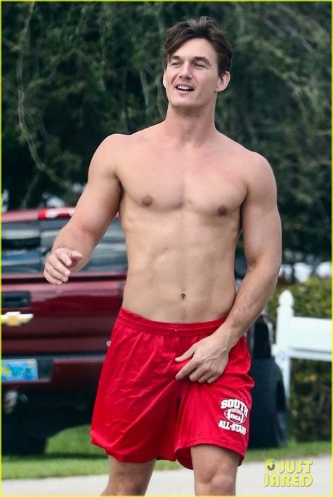 The Bachelorettes Tyler Cameron Looks Ripped While Stepping Out