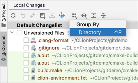 tutorial getting started with git in clion clion