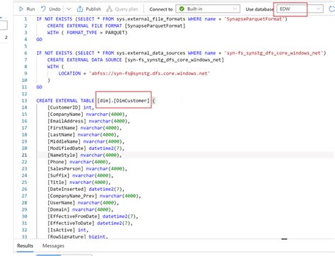 reporting from lakehouse data using azure synapse analytics