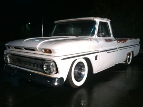 Find Used 1964 Chevy C10 Bagged Chopped Patina Shop Truck Lowered Air