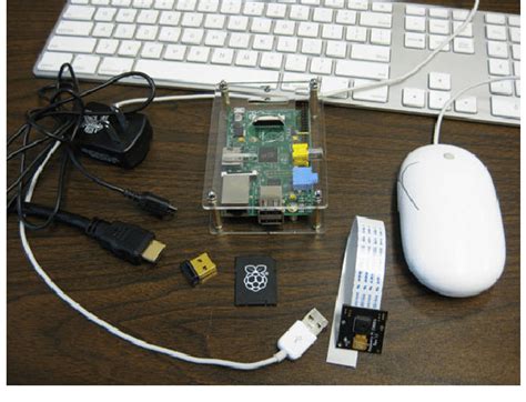 raspberry pi camera system components pictured are the