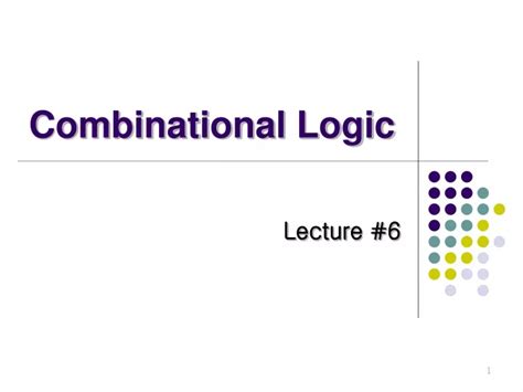 Ppt Combinational Logic Powerpoint Presentation Free Download Id