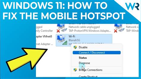 How To Fix Mobile Hotspot Not Working In Windows 11 Youtube