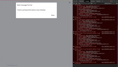 tried to use sessioninfo before it was initialized using streamlit