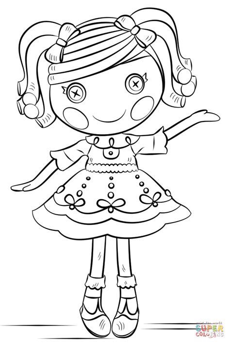 Lalaloopsy Free Printable Coloring Pages