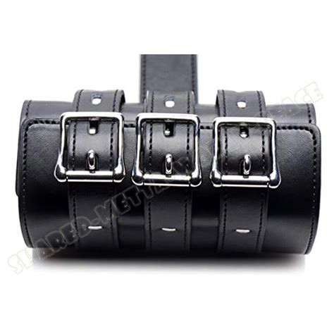 Leather Armbinder Restraint Handcuffs Arms Behind Back Slave Couples