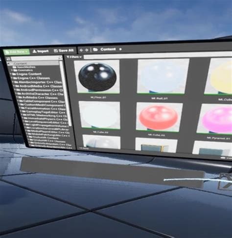 editor windows in vr mode unreal engine documentation