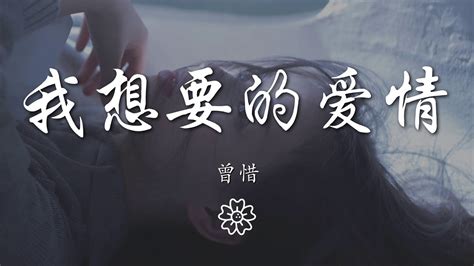 曾惜 我想要的愛情『我想要的愛情就是這樣』【動態歌詞lyrics】 Youtube
