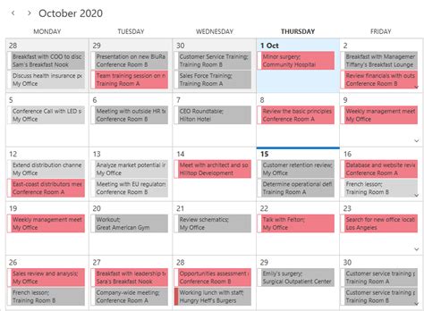 month view wpf controls devexpress documentation