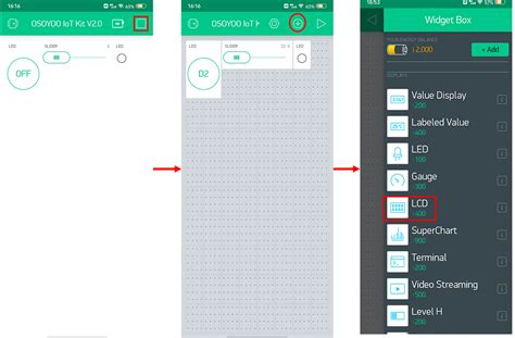 use blynk app to read remote temperature humidity data