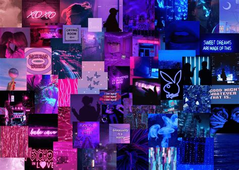 Pastel Purple Aesthetic Background Collage Discover The Magic Of The